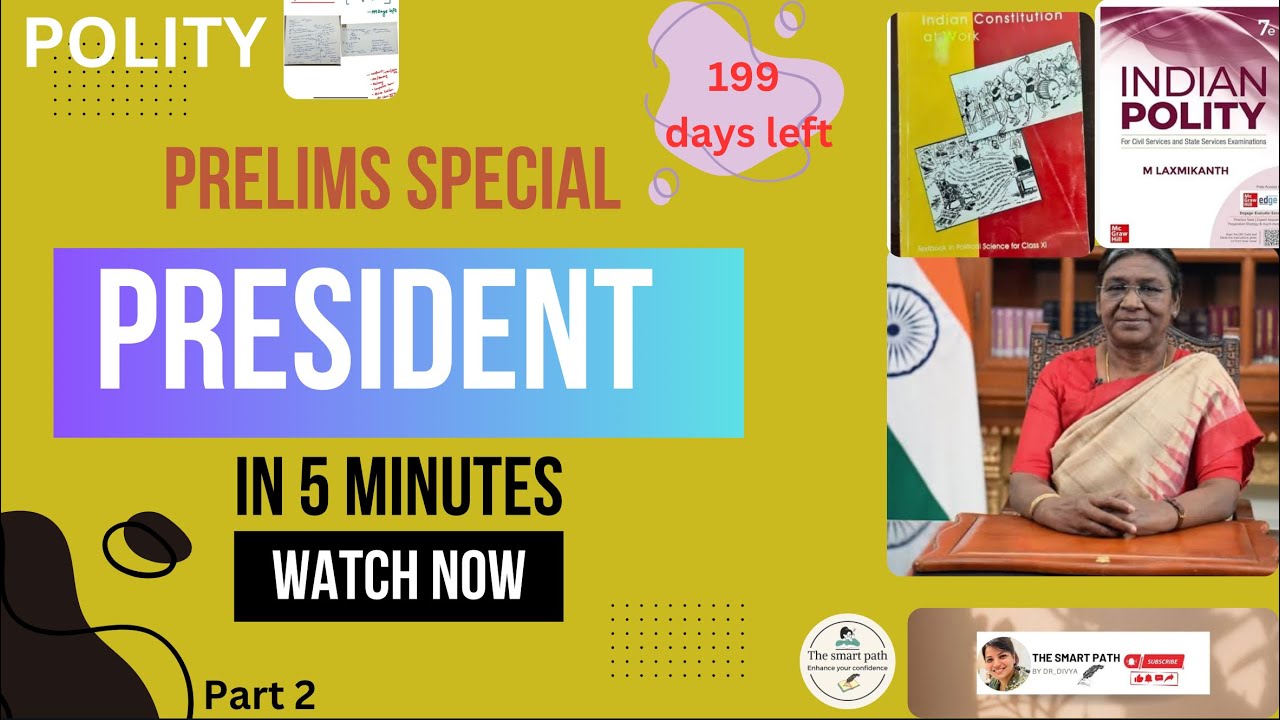 PRESIDENT (UNION EXECUTIVE) PART2 Crisp and to the point NOTES ...