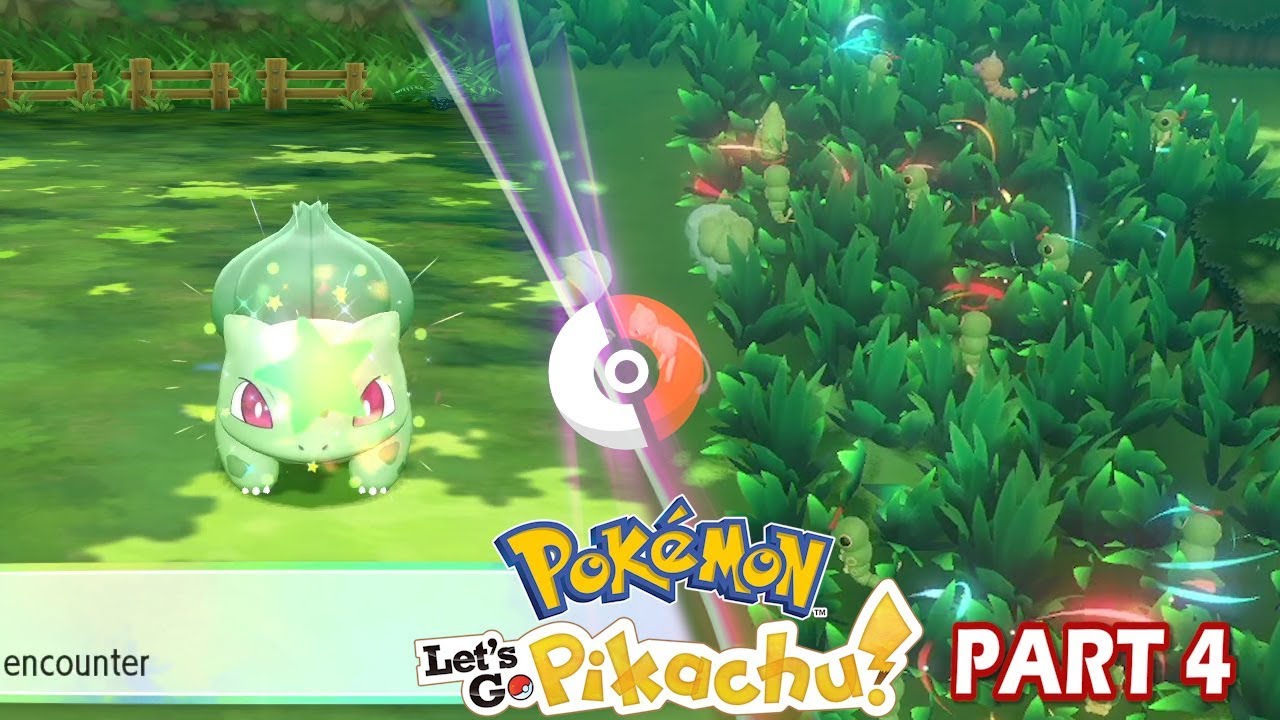 RANDOM SHINY BULBASAUR!?! CATERPIE SHINY HUNT TOOK A TURN | Let's Go ...
