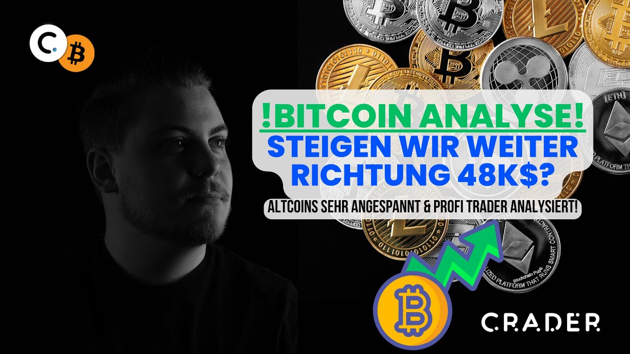 BITCOIN, M-Pattern RICHTUNG 38k?! Anstieg auf 48k$? SOLANA TRADE! Wie ...