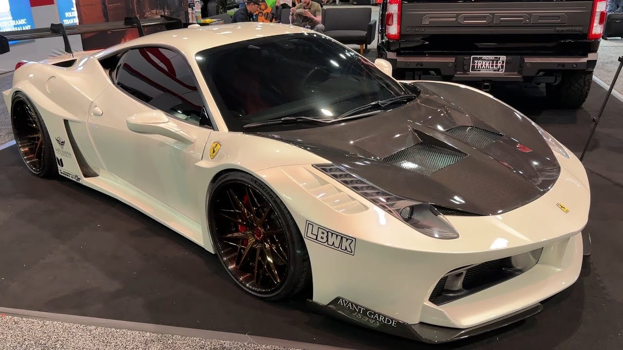 Wide Body Ferrari 458 Italia Liberty Walk - YouTube