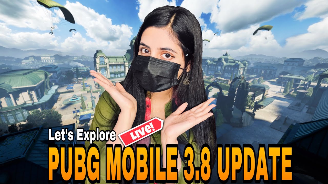 PUBG MOBILE 3.8 UPDATE LIVE | TMG AMNA IS LIVE - YouTube