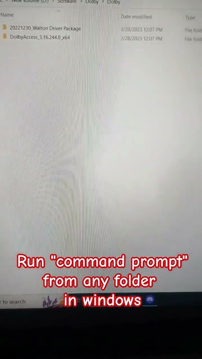 Run Command Prompt From Any Folder In Windows Tips Windows Cmd Tutorial Commandprompt 