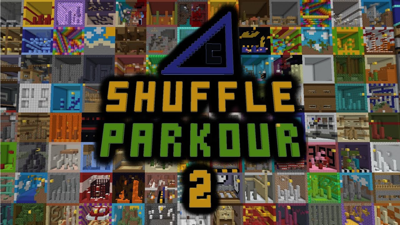 Minecraft Shuffle Parkour 2 - YouTube