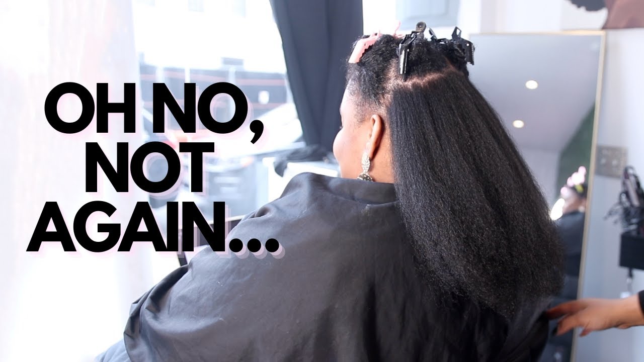 OMG! ANOTHER SETBACK?!?! A NEW Hairstylist Cut My Type 4 Natural Hair ...