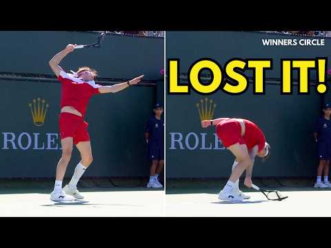 The Match That Set Bublik OFF! | Indian Wells