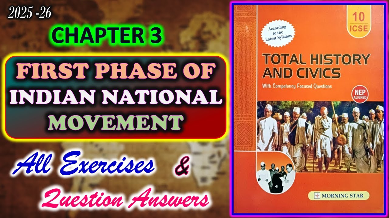First phase of Indian National Movement | Class 10 History Chapter 3 ...