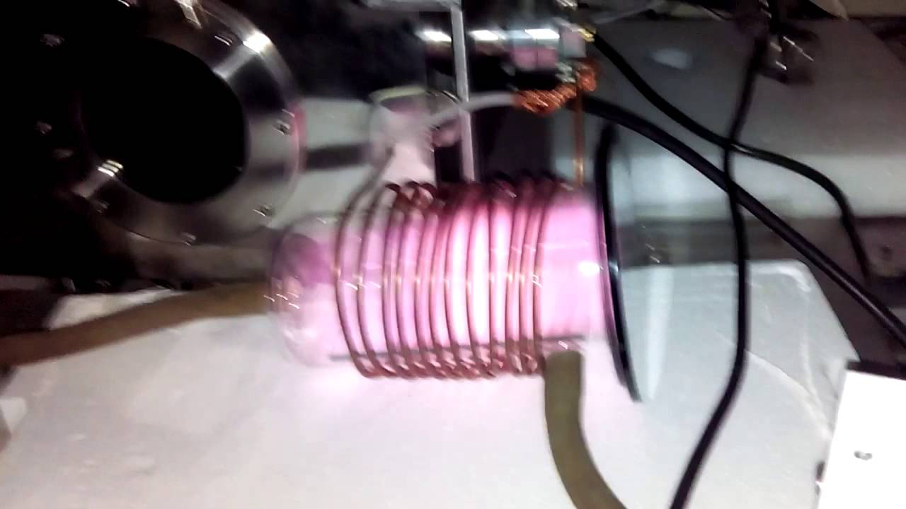 ICP in glass tube - YouTube
