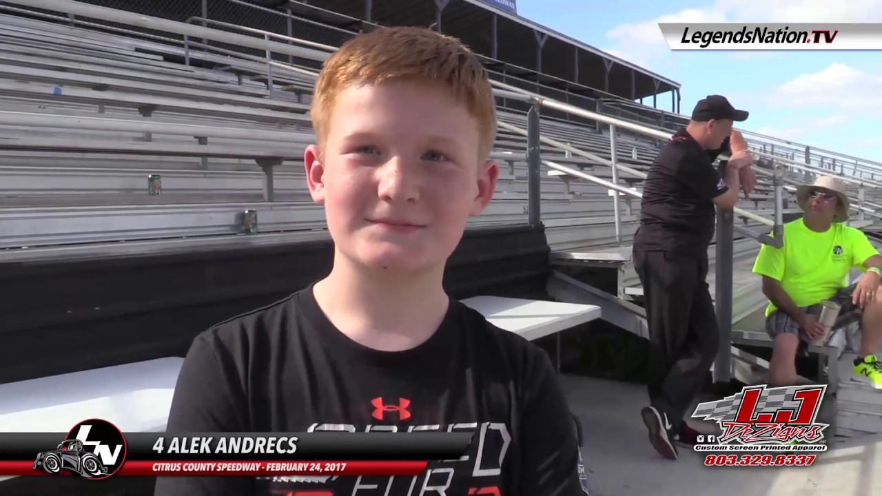 REACTION : 2017 INEX Winter Nationals Beginner Bandolero Champion Alek ...