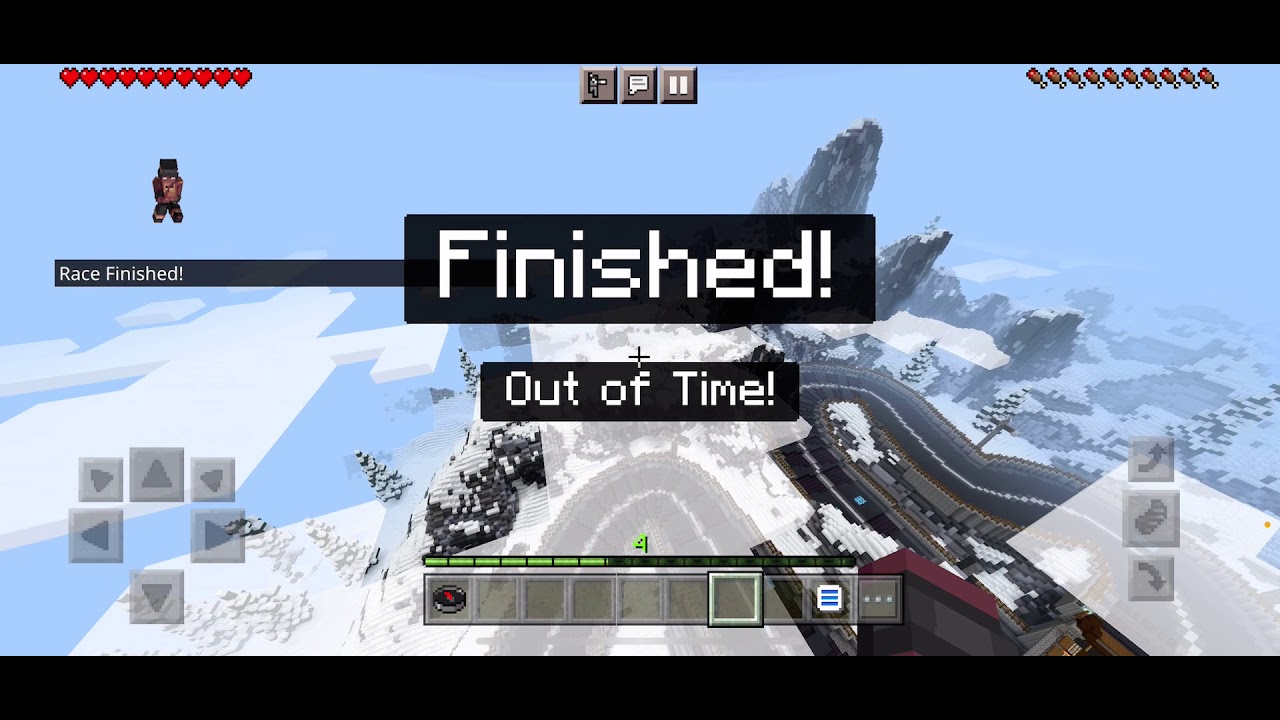 Playing Minecraft raising game - YouTube