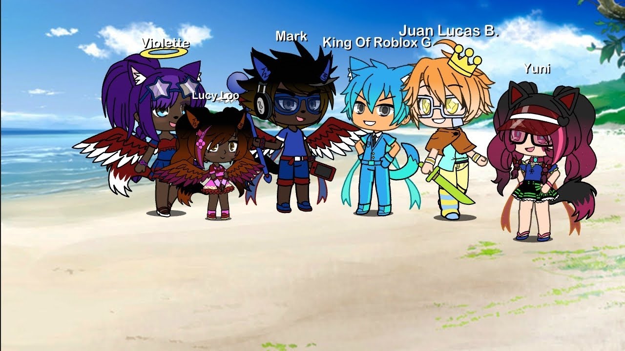 Me and My Friends Hanging Out On The Beach Part 1: Gacha Life!!! - YouTube