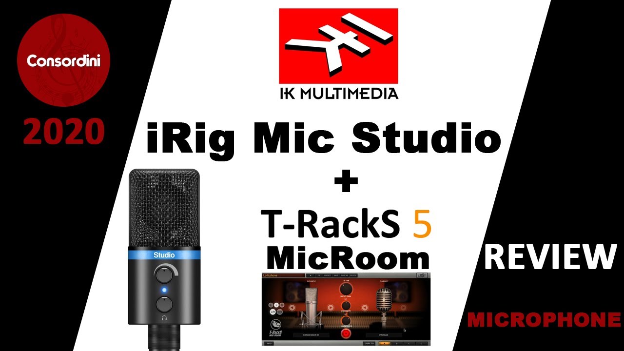 iRig Mic Studio Review + T-RackS 5 MicRoom Demo - YouTube