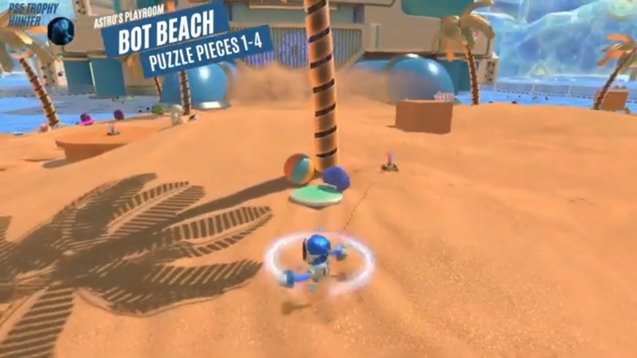 Every Puzzle Piece in Bot Beach | Cooling Springs Level - Astro's ...
