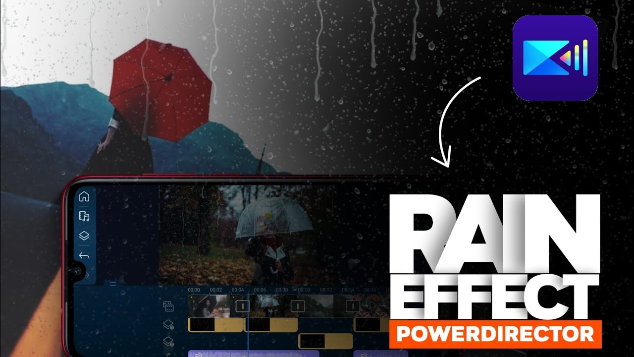 Rain Effect | Powerdirector | Dhonbigz YT☔ - YouTube