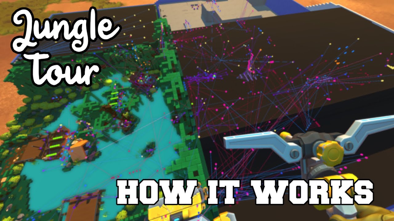 HOW IT WORKS | Jungle Tour Dark Ride | Scrap Mechanic [GER] - YouTube