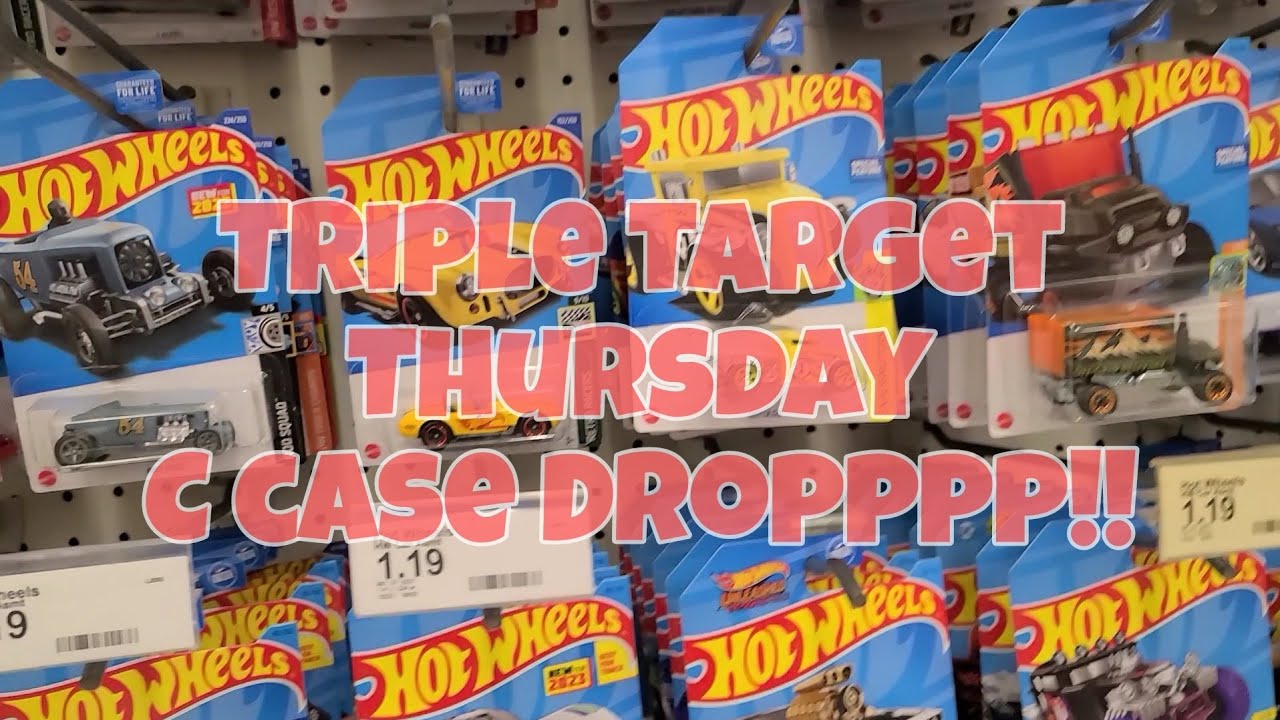 Triple Thursday C Case Drop! 3 Targets and a Hobby Looby. Surprise ...