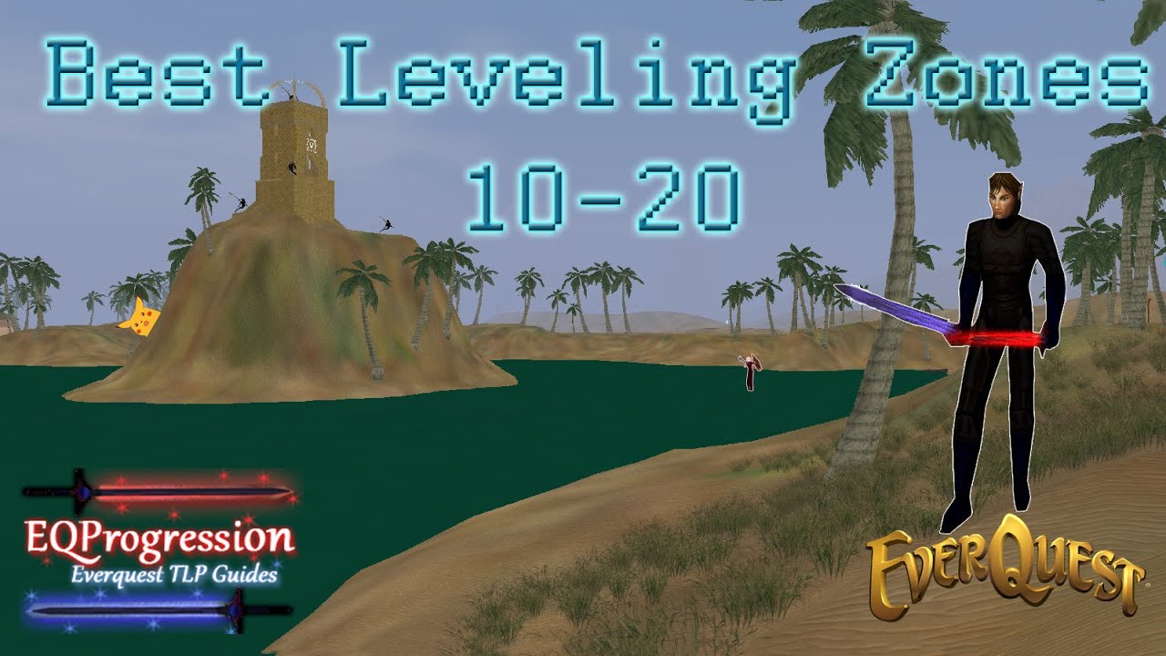 Everquest - Where to level: 10-20 Leveling Guide (TLP) - YouTube