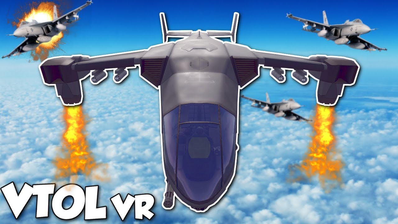 VTOL COMBAT MISSION! - VTOL VR Gameplay - HTC Vive VR Gameplay - YouTube