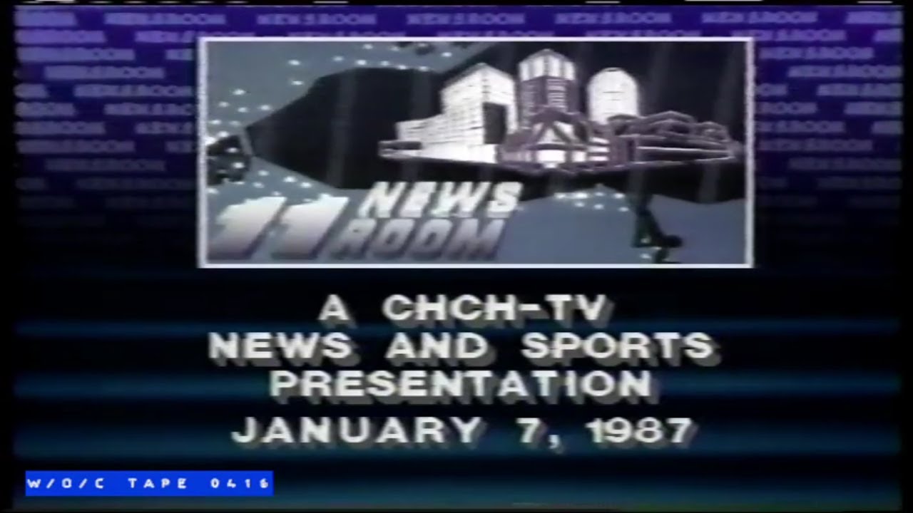 CHCH Channel 11 News Room Clips - 1987 - YouTube