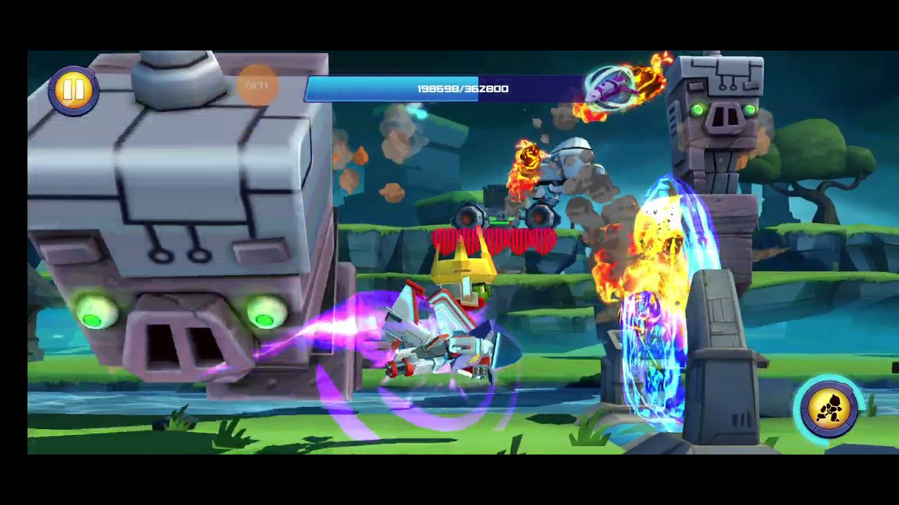 Angry birds transformers Spark run lvl 181 Starscream 02/04/2021 - YouTube