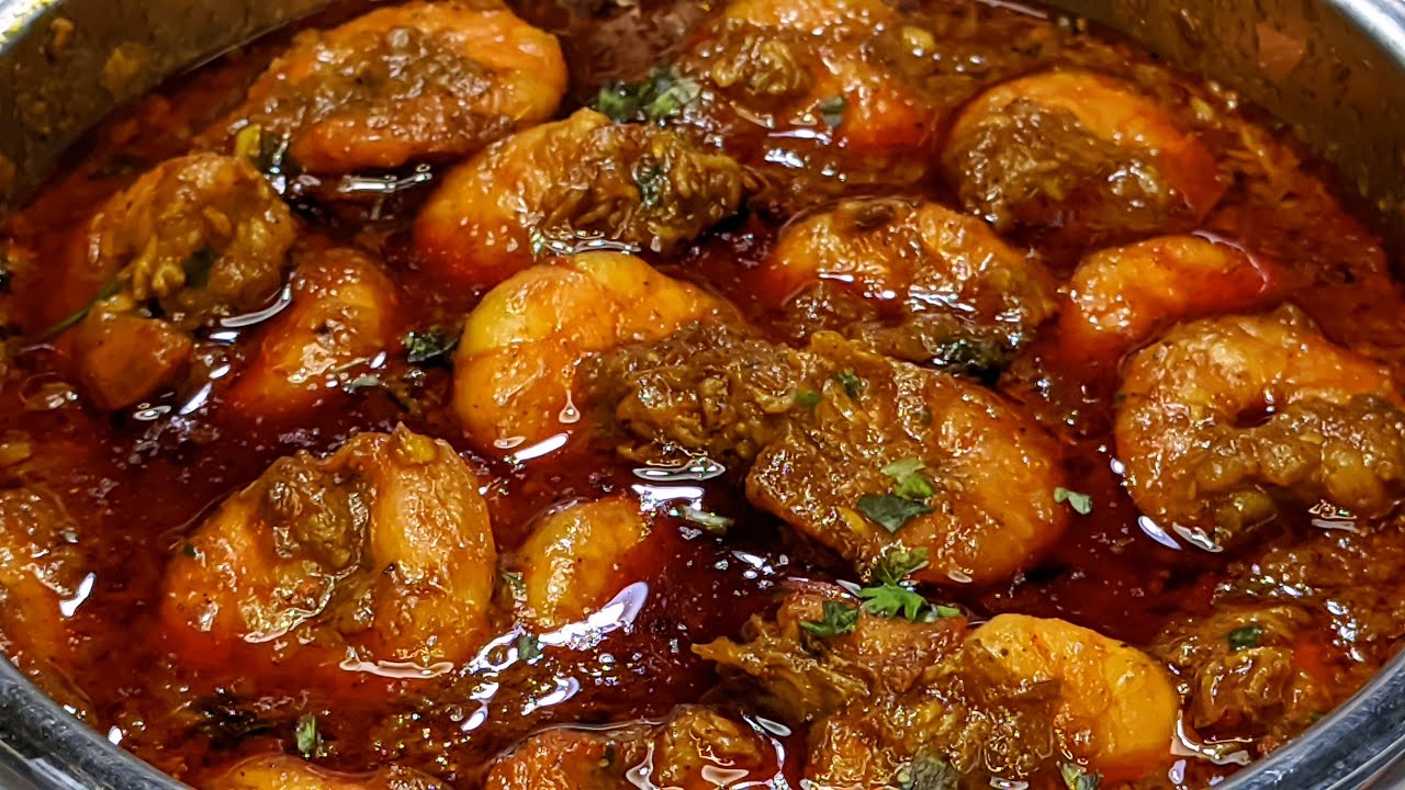 Spicy Prawn Masala Recipe | झींगा करी मसाला बनाने का आसान तरीका ...