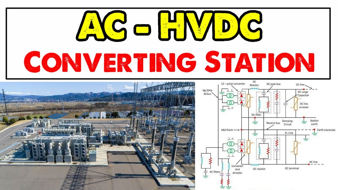 hvdc converting station working - YouTube