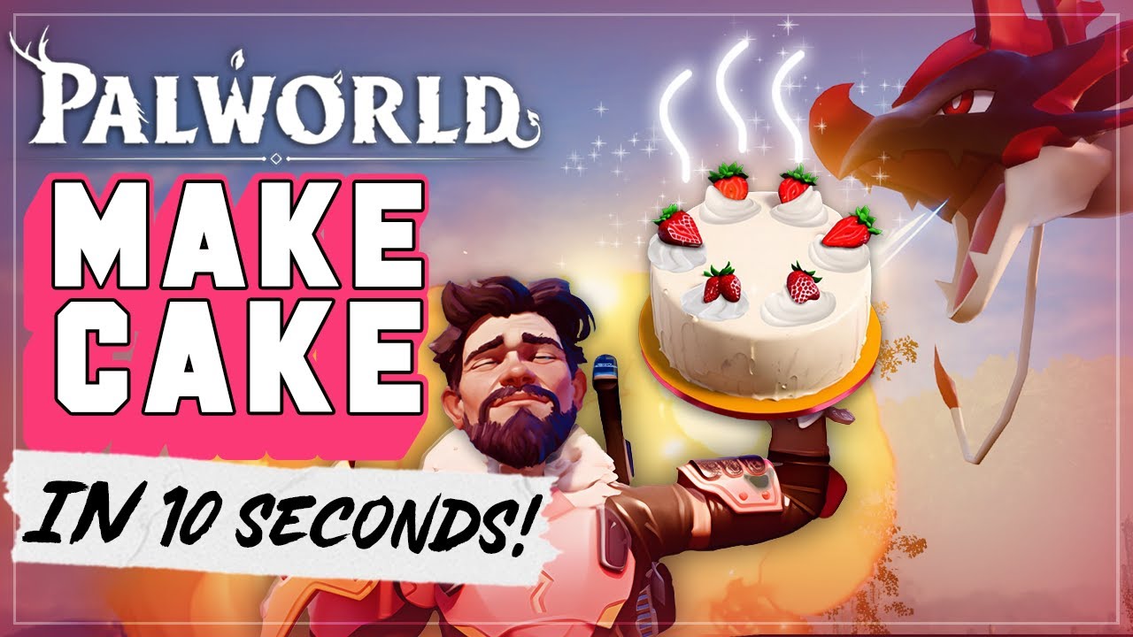 The FASTEST Way To Make Cakes In Palworld! (Cook In 10 Seconds) - YouTube