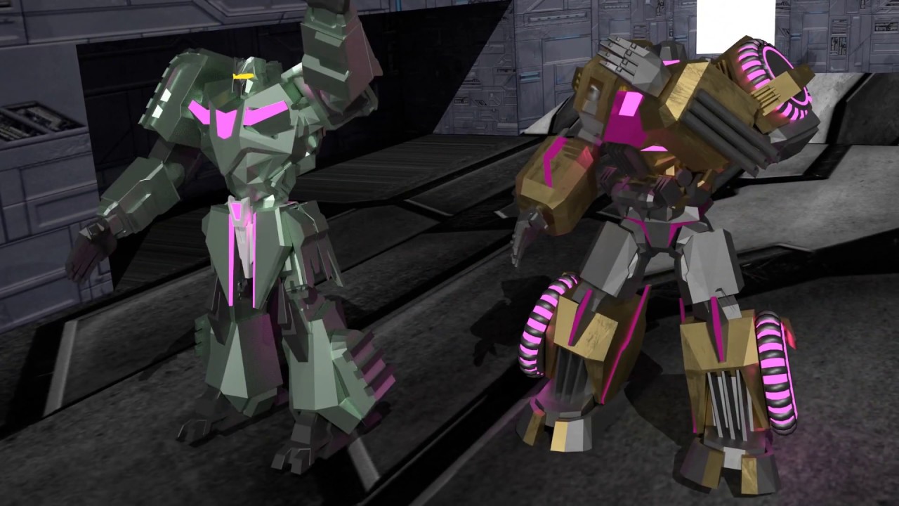 Transformers Blender Animation Test - YouTube