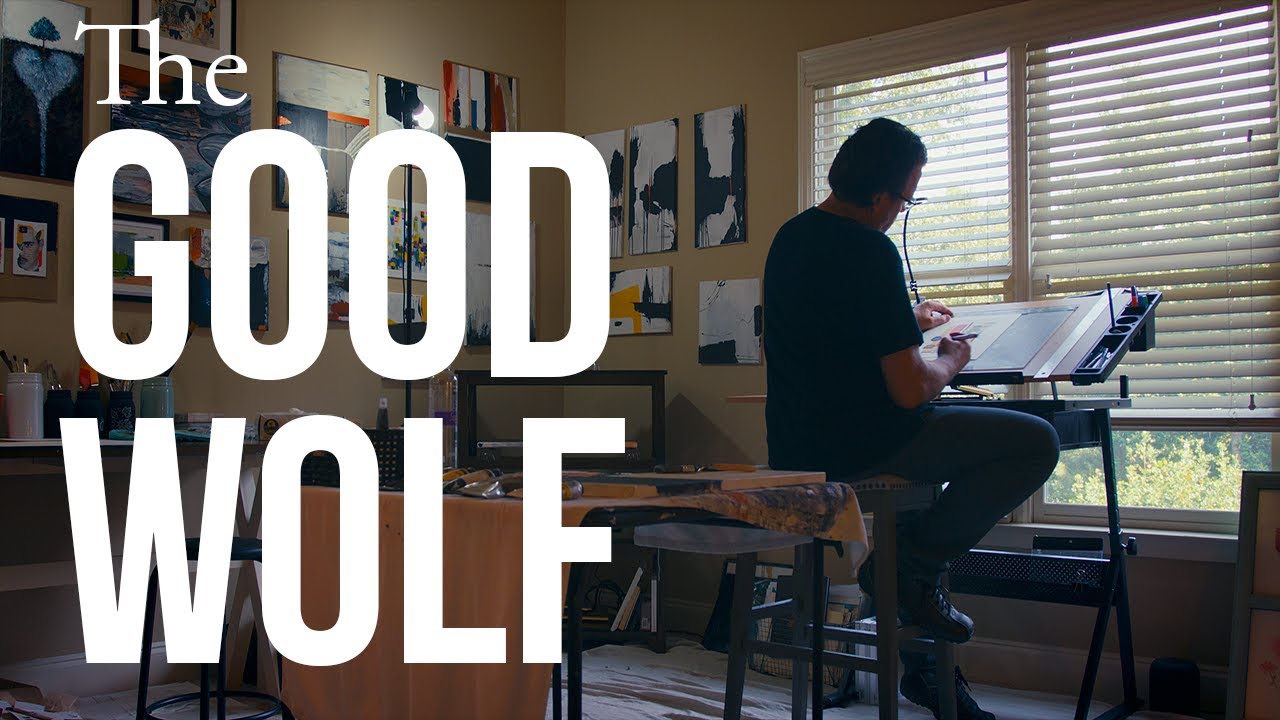 The Good Wolf - How one man overcomes addiction through art & the tale ...