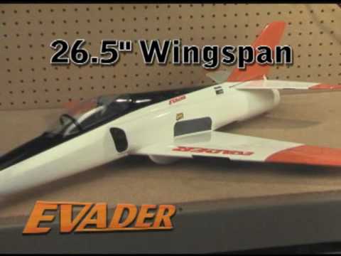 Spotlight: ElectriFly Evader ARF RC Ducted Fan Jet - YouTube