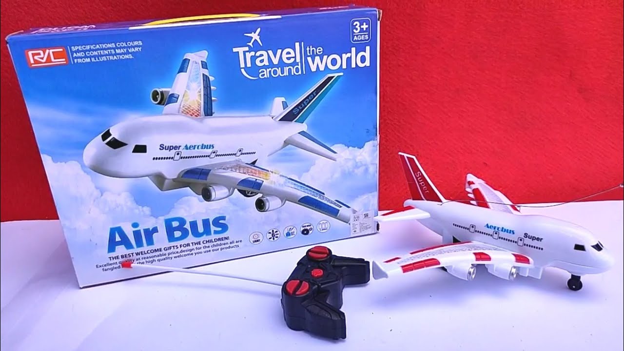 New Airbus Aeroplane Remote Control Unboxing & Testing - YouTube