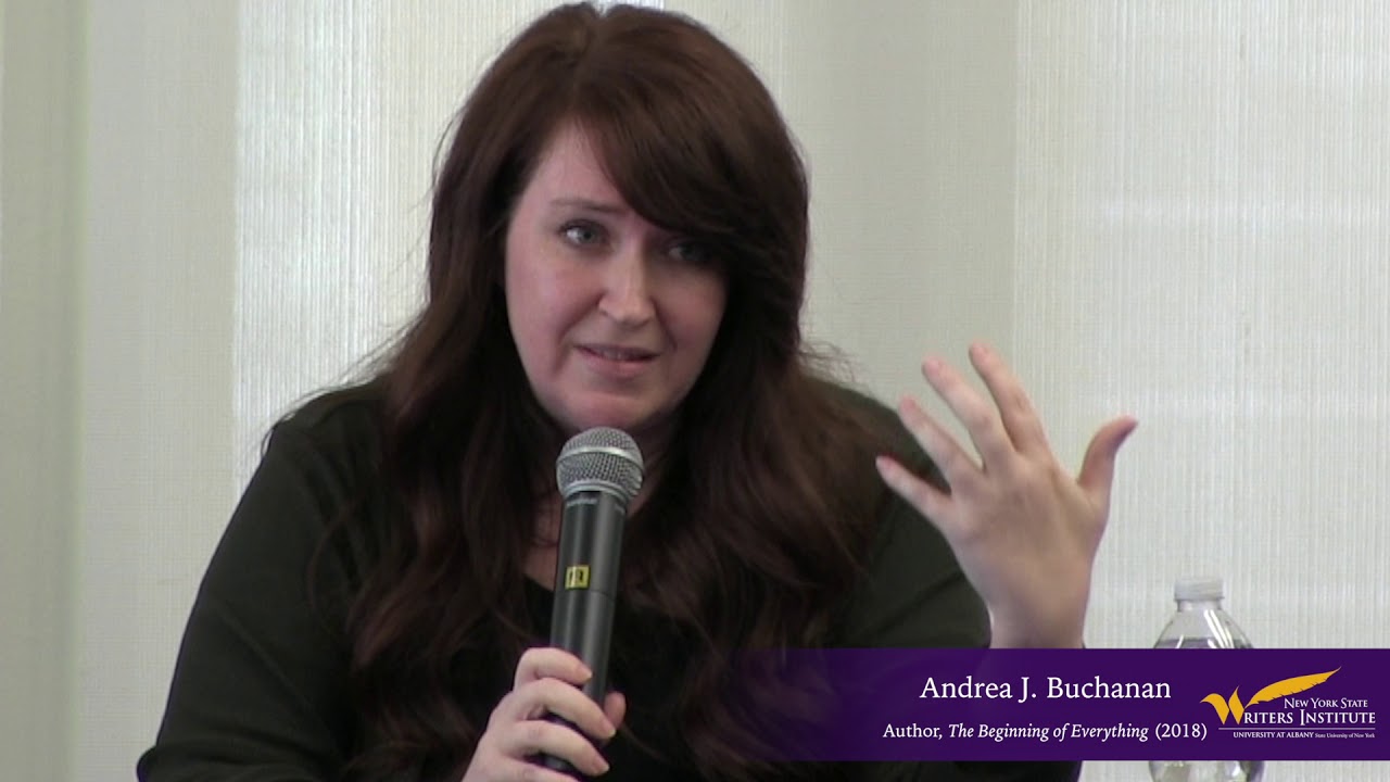 Andrea J. Buchanan On Writing The Beginning of Everything (2018) - YouTube