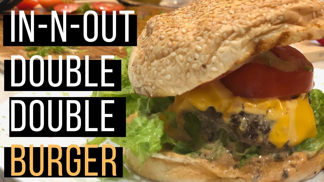 In-N-Out DOUBLE DOUBLE BURGER | Jebaited Cooks - YouTube