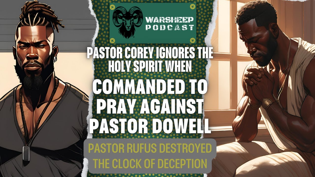 Pastor Corey Ignores The Holy Spirit when COMMANDED to pray against ...
