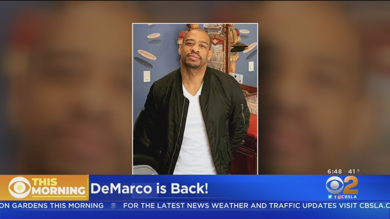 DeMarco Morgan Returns But Leaves Facial Hair On Vacation - YouTube