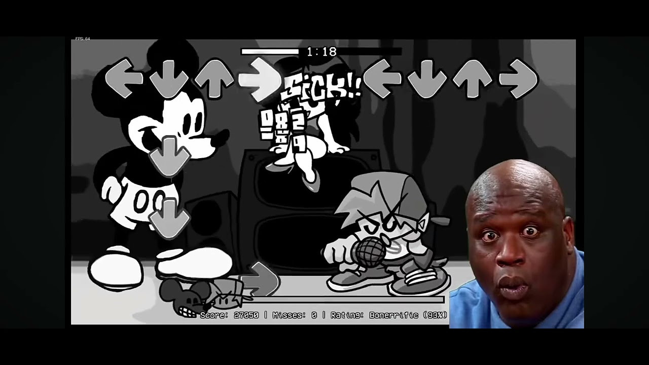 FNF Mickey mouse mod memes funny - YouTube