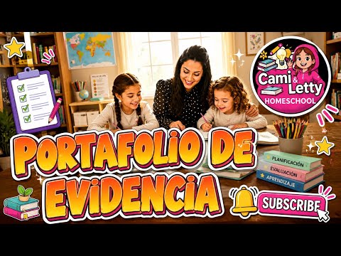 🎓 Portafolio de Evidencias de la Escuela en Casa |Homeschool 🏡 - YouTube