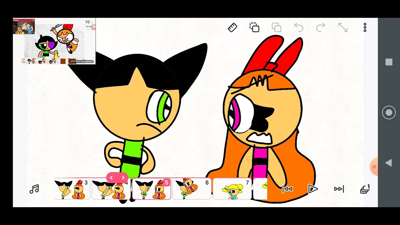 ppg Power puff girl when The professor isn't home - YouTube