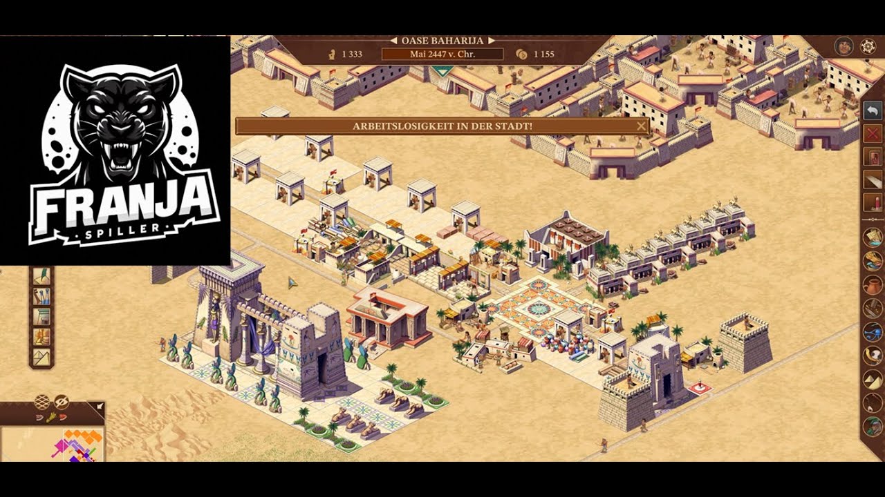 Pharaoh: A new Era Deutsch: #035: Oase Baharija- Let's Play - YouTube