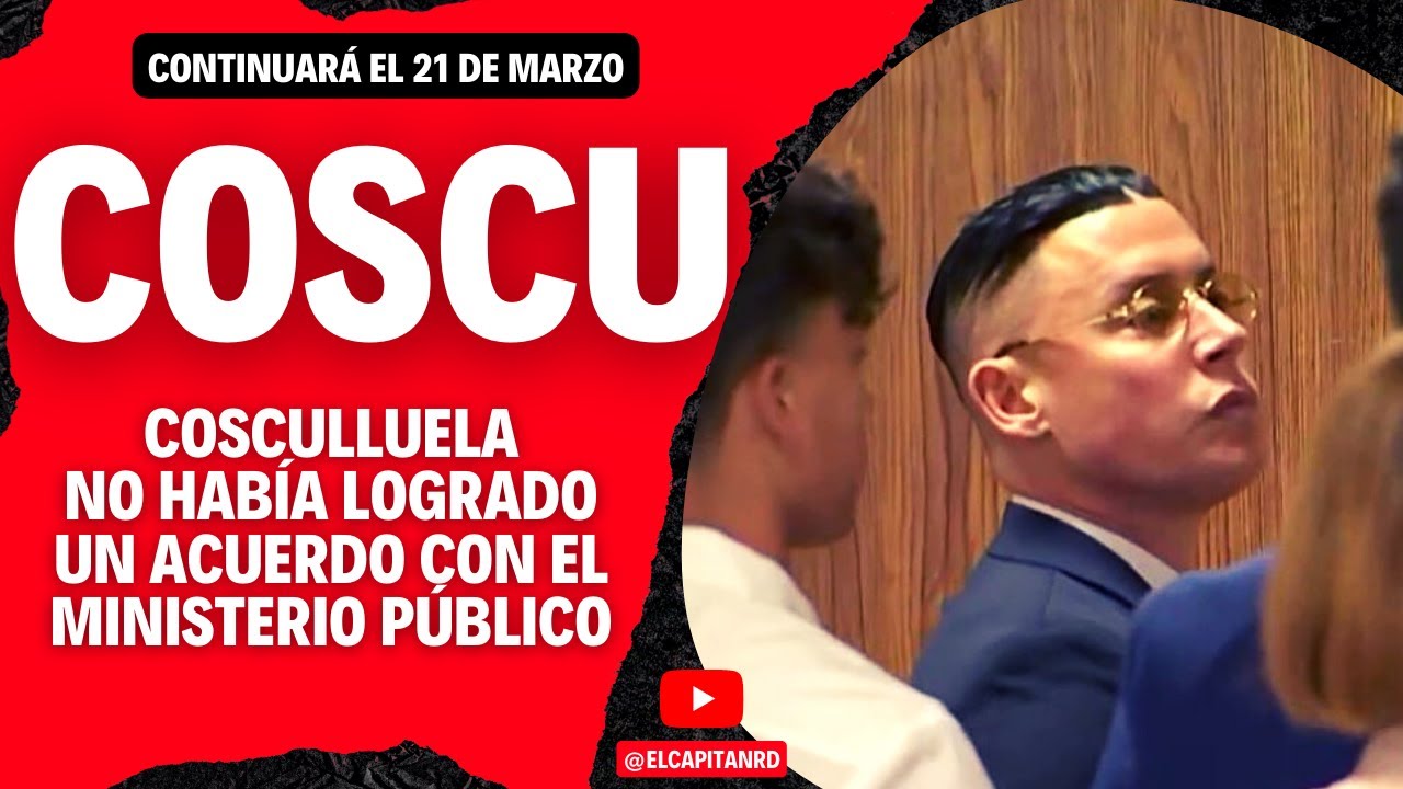 Cosculluela no logra acuerdo con Jennifer Fungenzi y Ministerio Publico ...