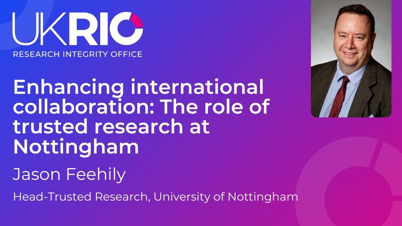 Enhancing international collaboration: The role of trusted research at ...