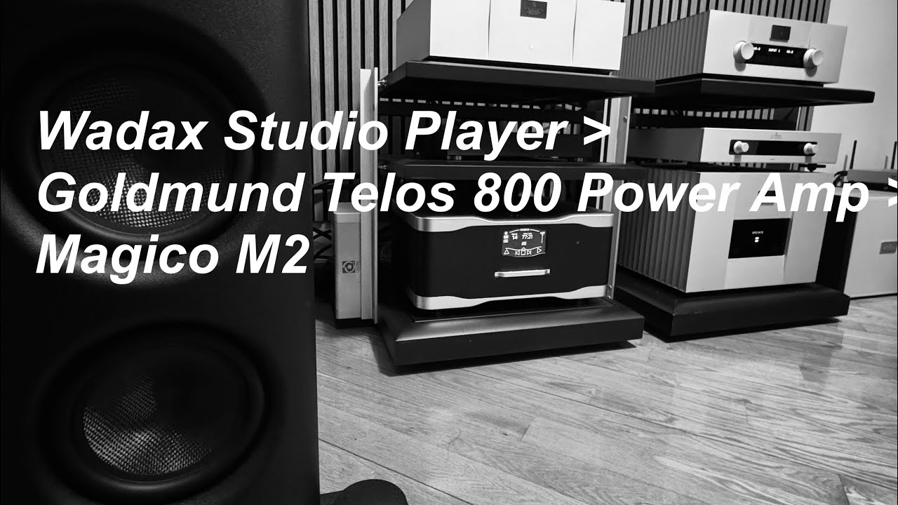 WADAX Studio Player as Streamer + DAC + Preamp - YouTube