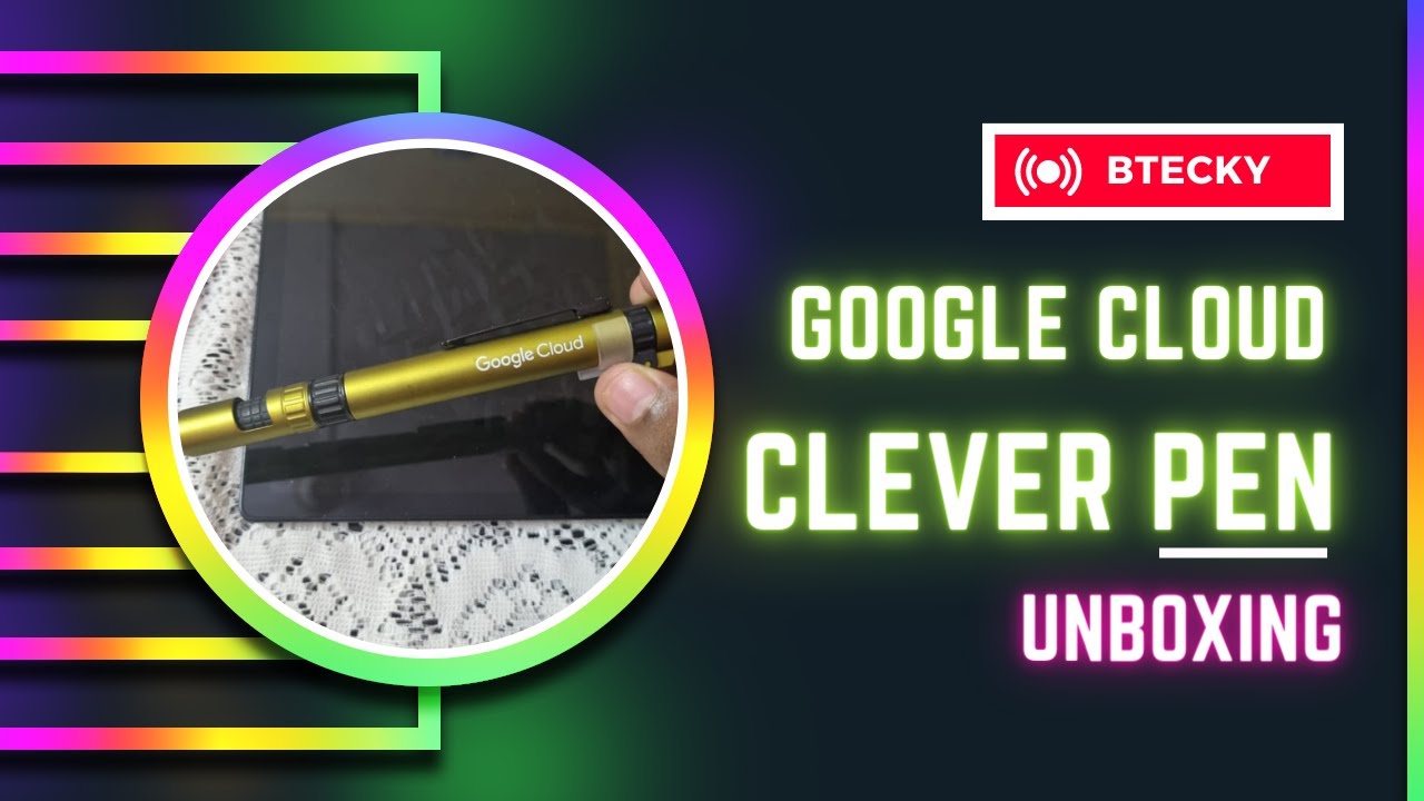Google Cloud Qwiklabs Clever Pen Unboxing || Google Cloud Pen Unbox ...