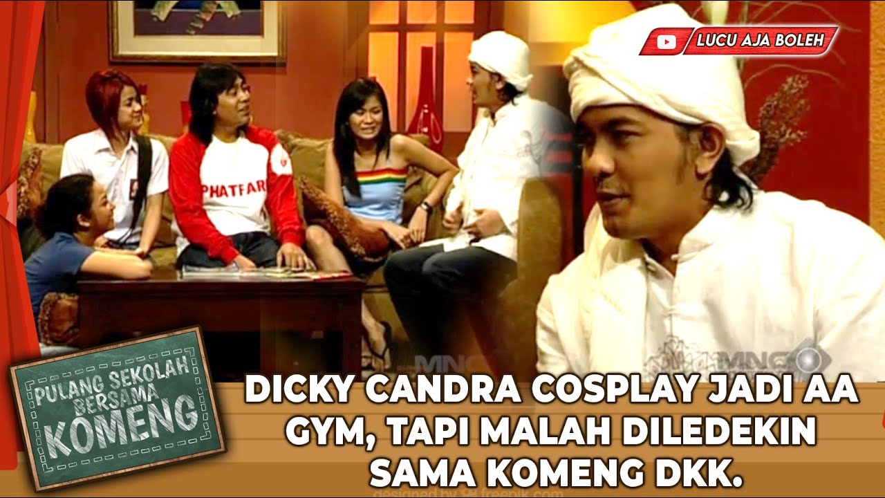 DICKY CANDRA COSPLAY JADI AA GYM, TAPI MALAH DILEDEKIN SAMA KOMENG ...