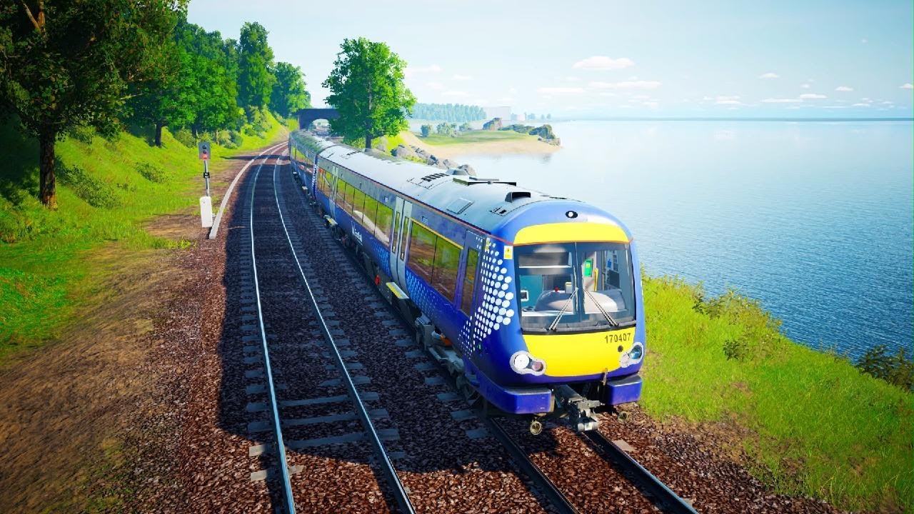 Train Sim World 4 Scotrail Class 170 Fife Circle Line PS5 Gameplay ...
