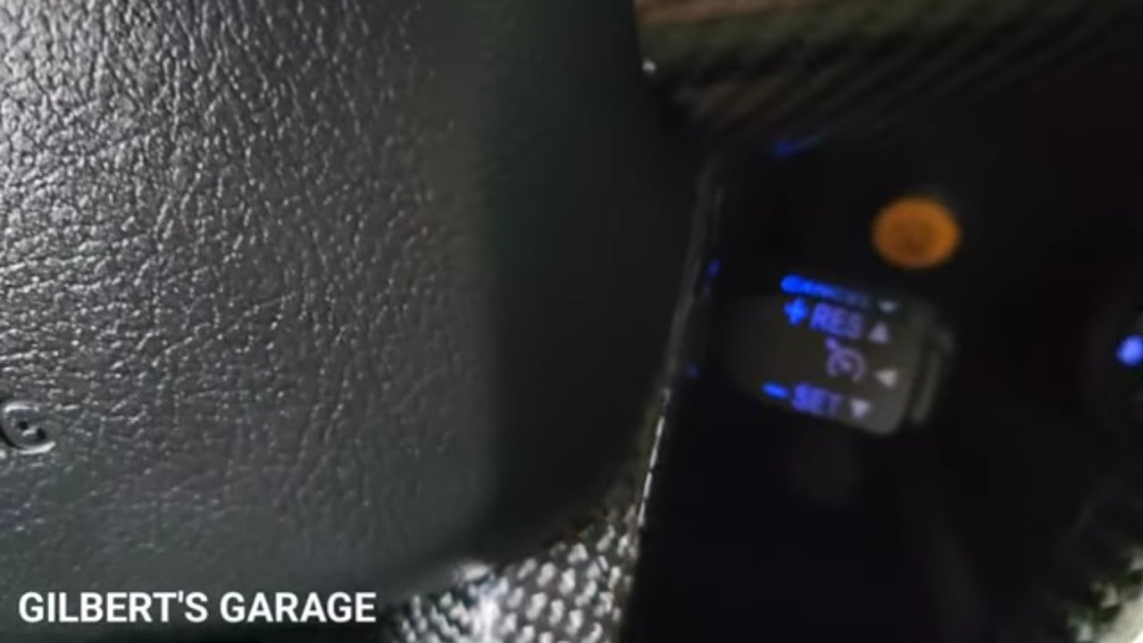 Cruise Control Stalk with LED Illumination | Installation | Toyota ...