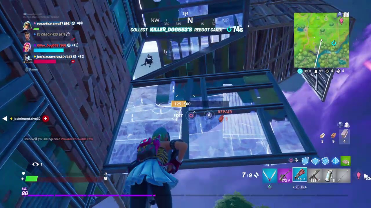 Fortnite_first stream - YouTube