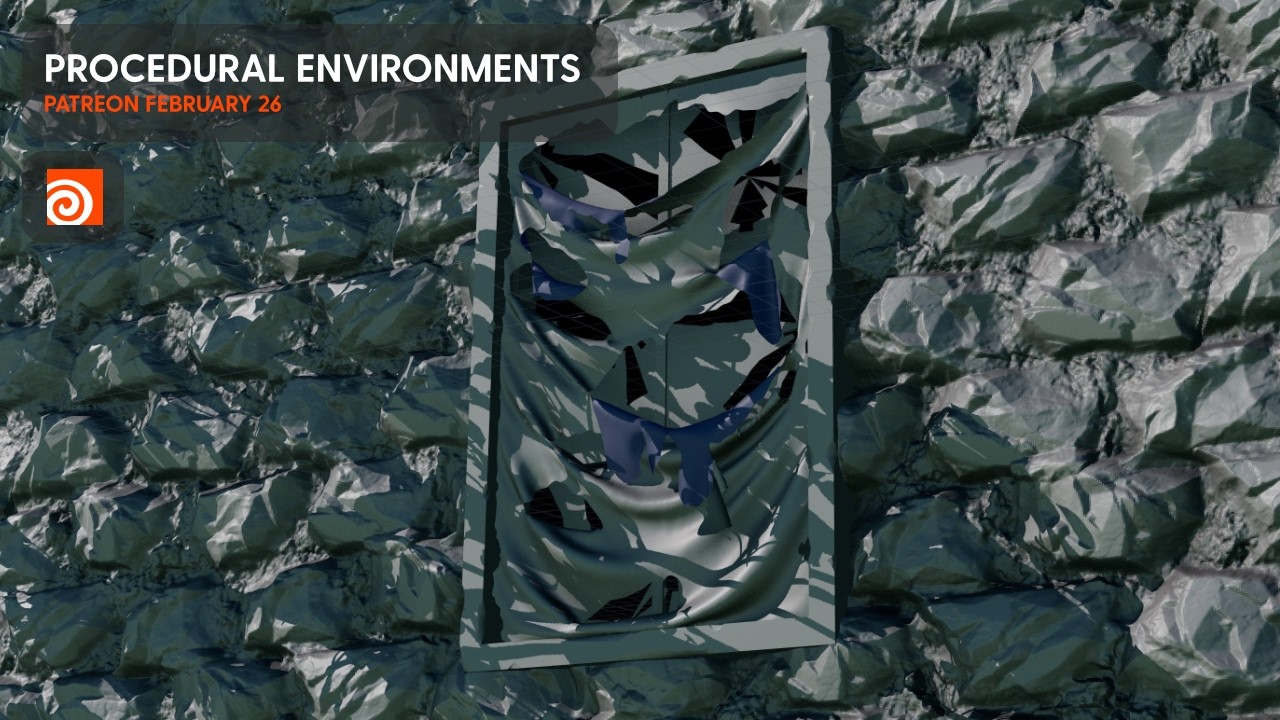 Procedural Environments in Houdini | Patreon February '26 Free Lesson ...