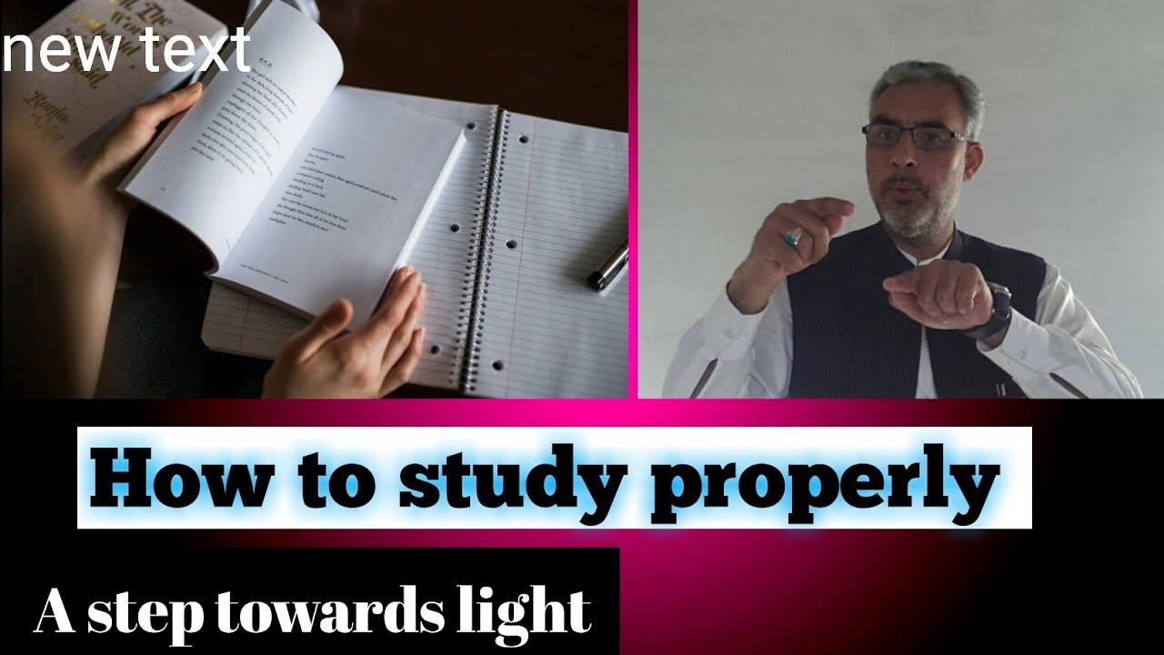 How To Study Properly YouTube How To Study Properly YouTube