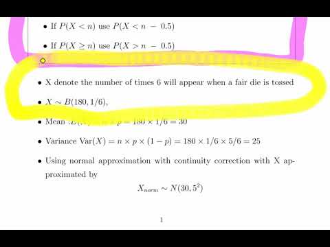 Normal Approximation of the Binomial Distribution - Worked Example ...