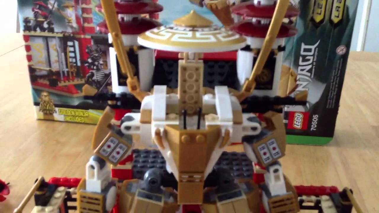 Lego Ninjago temple of light review - YouTube